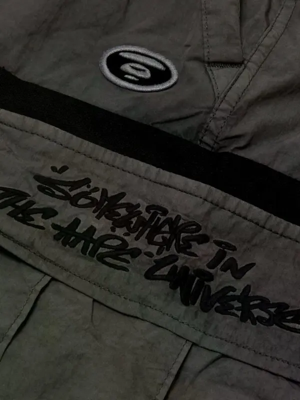 AAPE BY *A BATHING APE Moonface Cargo Shorts