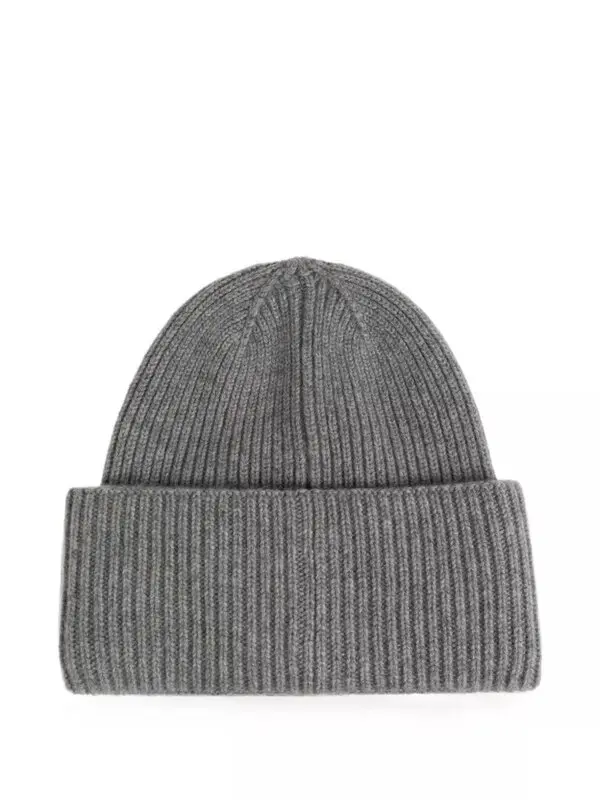 Max Mara Logo-embroidered Cashmere Beanie