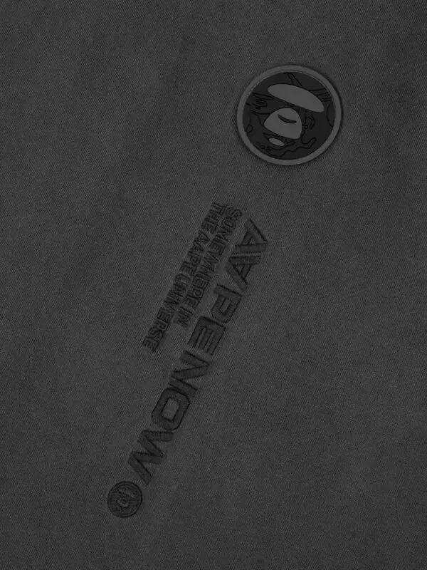 AAPE BY *A BATHING APE Moonface-patch T-shirt