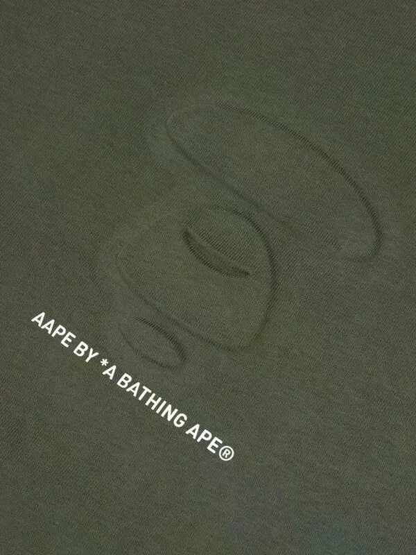 AAPE BY *A BATHING APE Moonface Debossed Sweatshirt