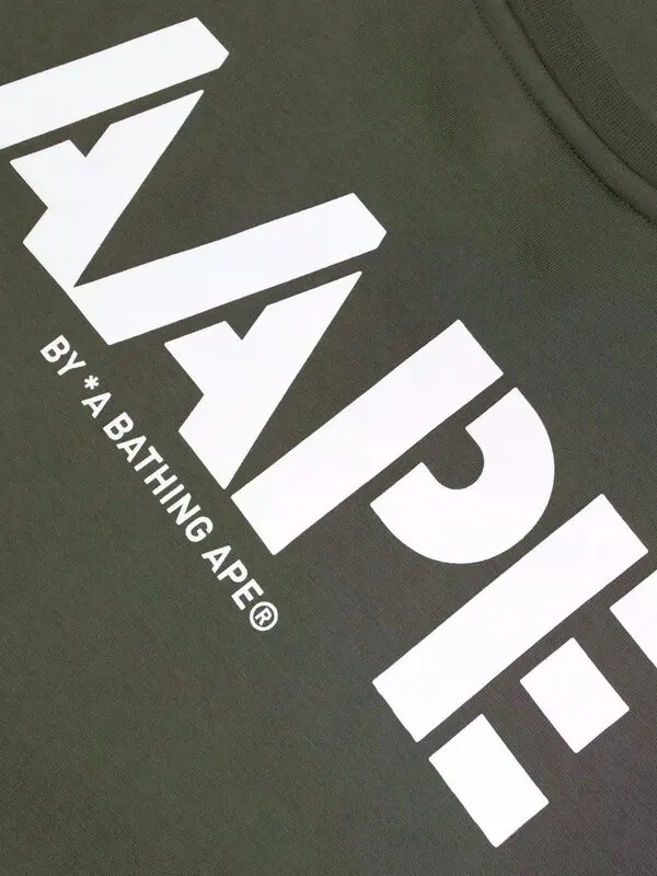 AAPE BY *A BATHING APE Moonface Debossed Sweatshirt