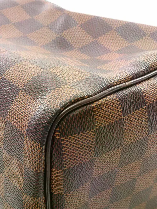 LOUIS VUITTON Damier Ebene Speedy 30 Boston Bag - Brown