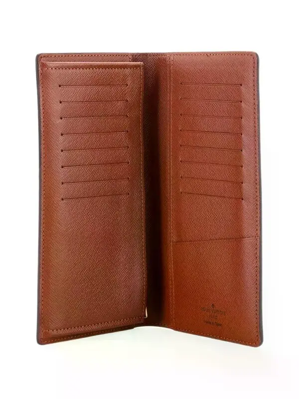 LOUIS VUITTON Brazza Wallet Monogram Canvas Small Wallets