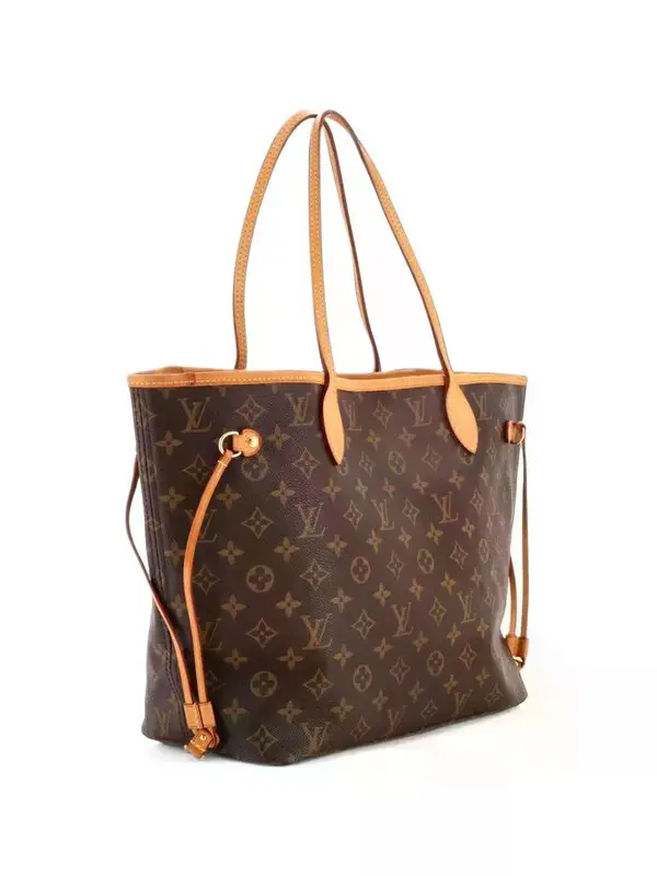 LOUIS VUITTON Monogram Canvas Mm Tote Bag - Brown