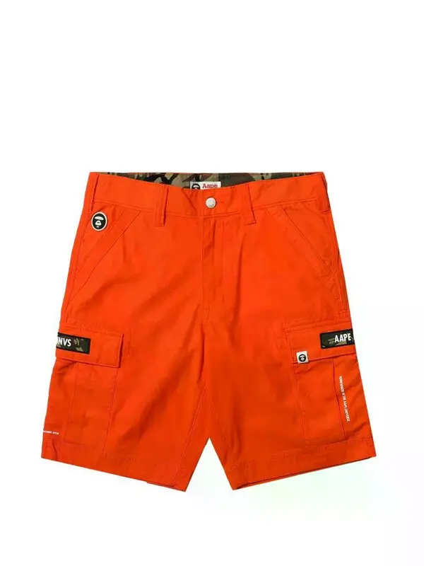 AAPE BY *A BATHING APE Logo-pocket Cargo Shorts