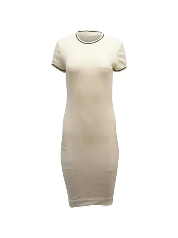 JAMES PERSE Rib Knit Crewneck Dress