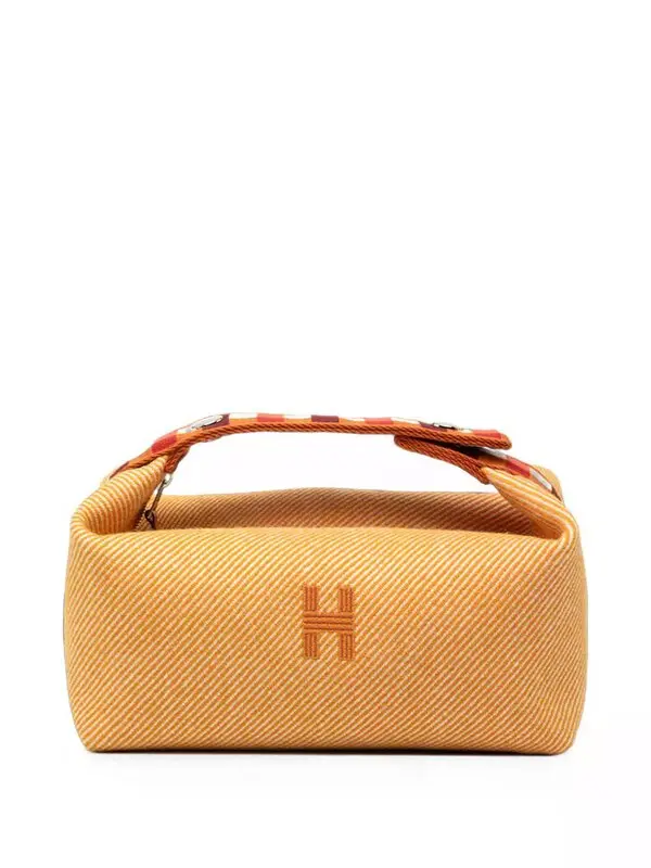 Hermès 2023-2025 Small Wool Bride A Brac Au Carre Case Vanity Bag