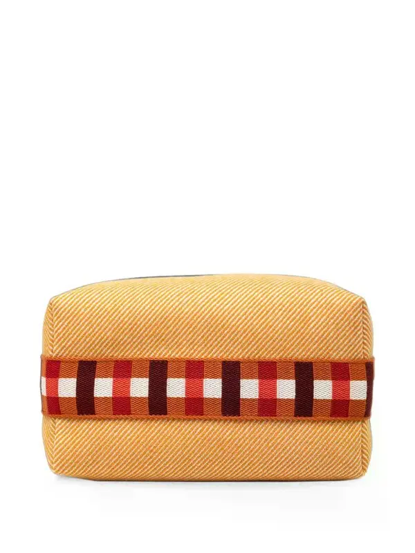 Hermès 2023-2025 Small Wool Bride A Brac Au Carre Case Vanity Bag