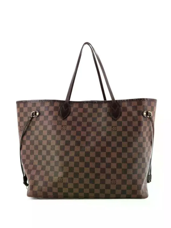 LOUIS VUITTON Damier Gm Tote Bag - Brown