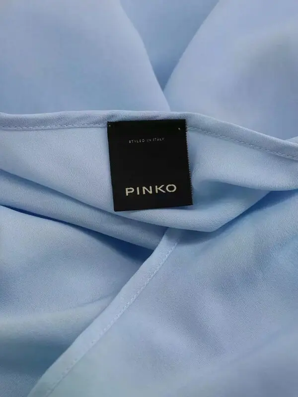Pinko Sheer Floral Embellished Blouse