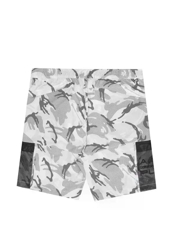 AAPE BY *A BATHING APE Camouflage Print Mesh Panel Shorts