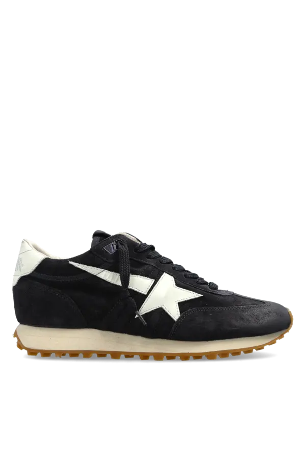 GOLDEN GOOSE Running Marathon M77 With Star' Sneakers - Navy Blue