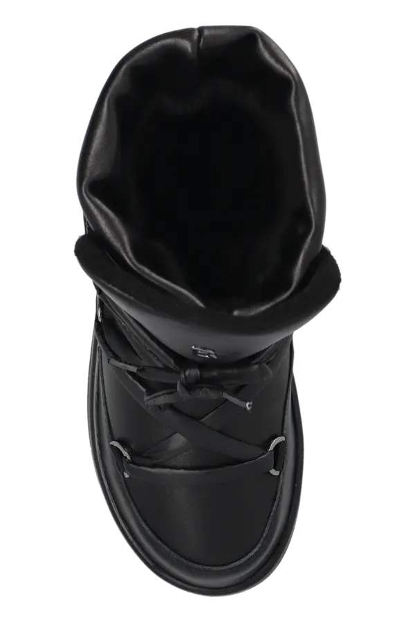 Bogner Leather Lace-up Snow Boots