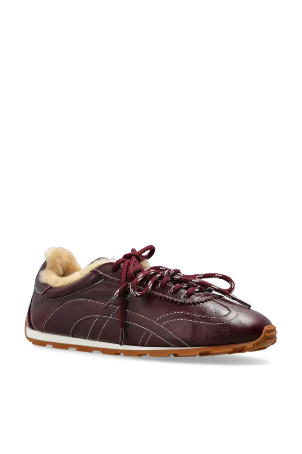 Dsquared2 Dc-642" Leather Low Top Sneakers