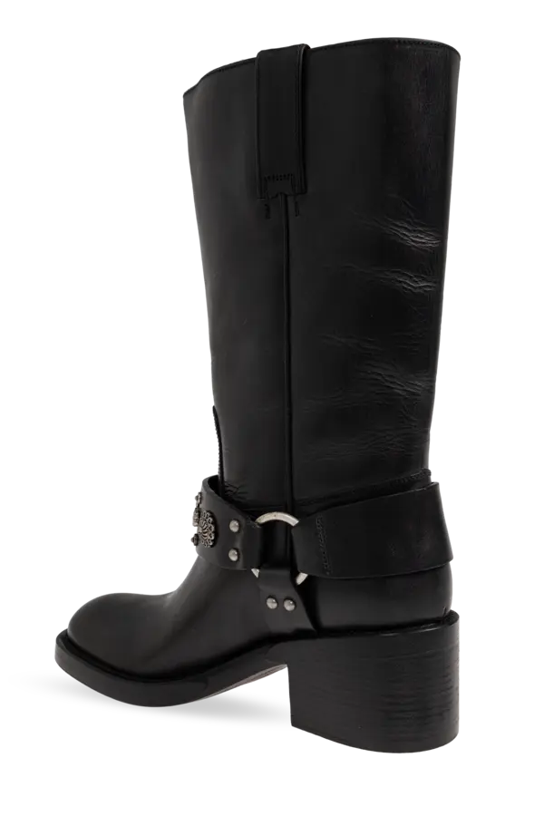 Chloé Dakota’ Leather Cowboy Boots