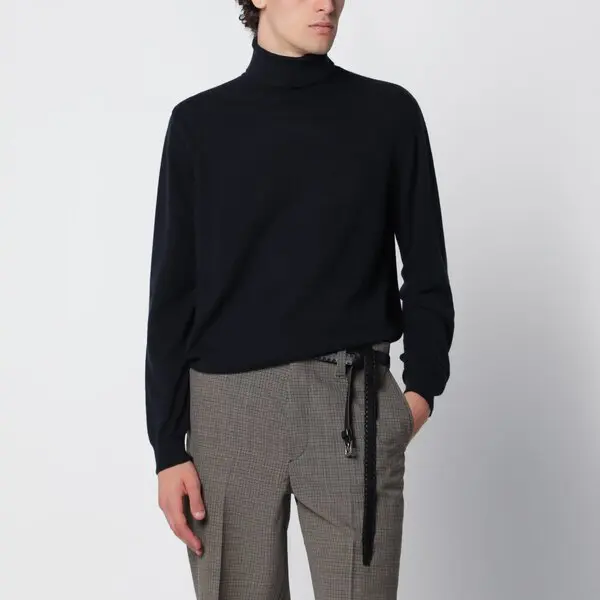 Loro Piana Baby Cashmere Turtleneck - Blue
