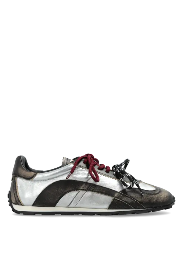 Dsquared2 Dc-642" Metallic Low Top Sneakers