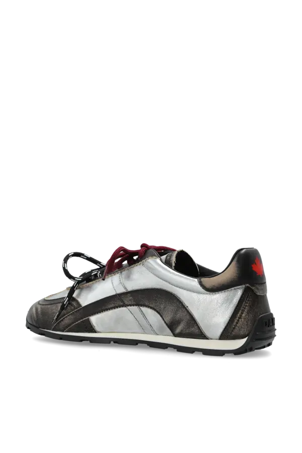 Dsquared2 Dc-642" Metallic Low Top Sneakers