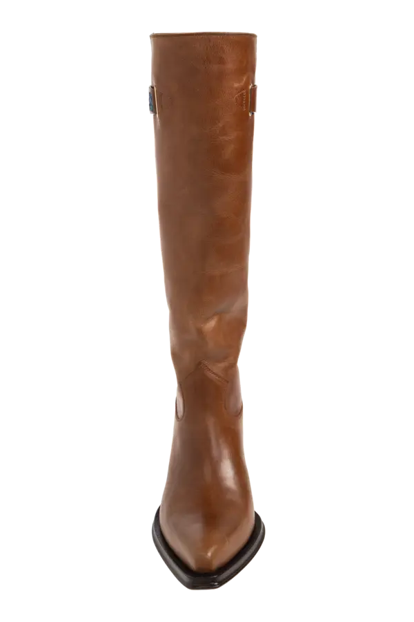 Chloé Azelan’ Leather Cowboy Boots