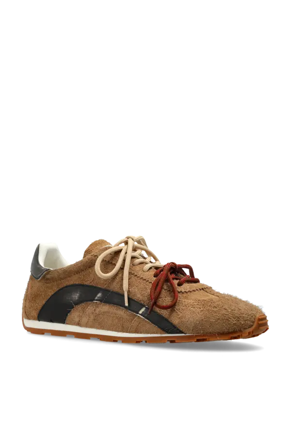 Dsquared2 Dc-642" Suede Low-top Sneakers - Brown