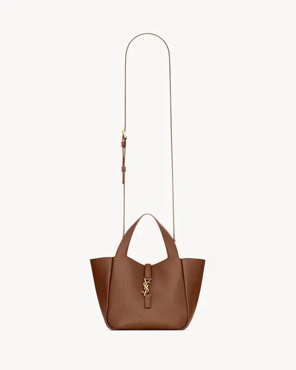 Saint Laurent Le 5 À 7 Baby Bea Bag - Toasted Brown