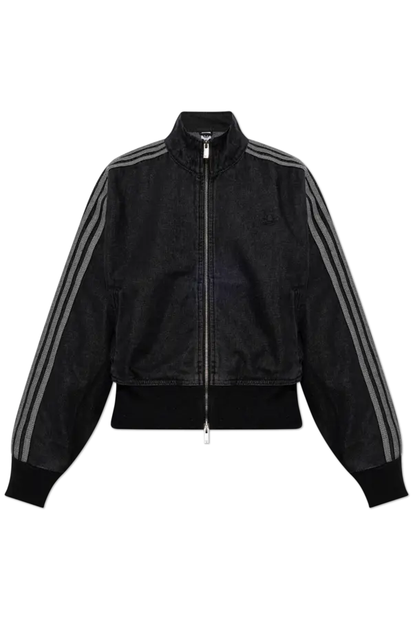 ADIDAS ORIGINALS Denim Bomber Jacket - Black