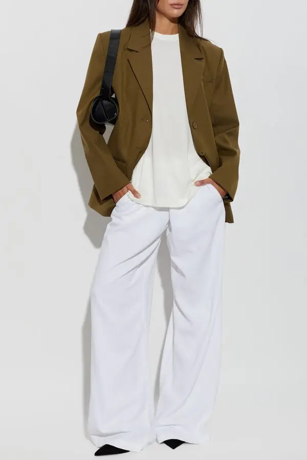 DARKPARK Gaia' Cotton Wide-leg Trousers