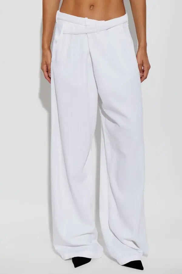 DARKPARK Gaia' Cotton Wide-leg Trousers