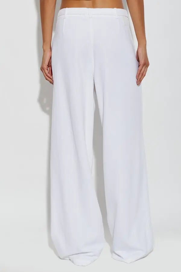 DARKPARK Gaia' Cotton Wide-leg Trousers