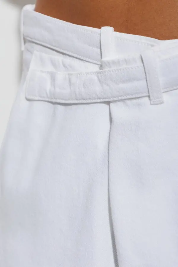 DARKPARK Gaia' Cotton Wide-leg Trousers