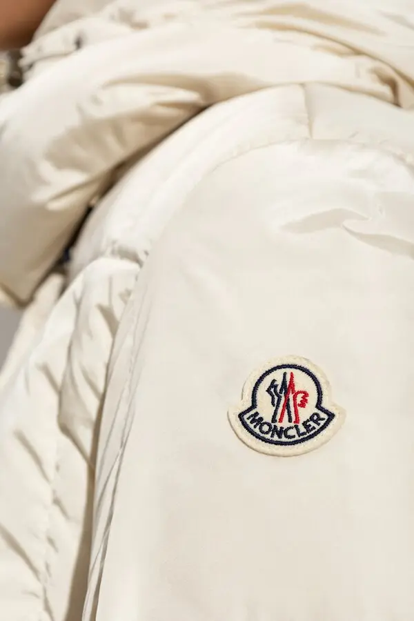 Moncler Litte' Down Puffer Coat - Cream