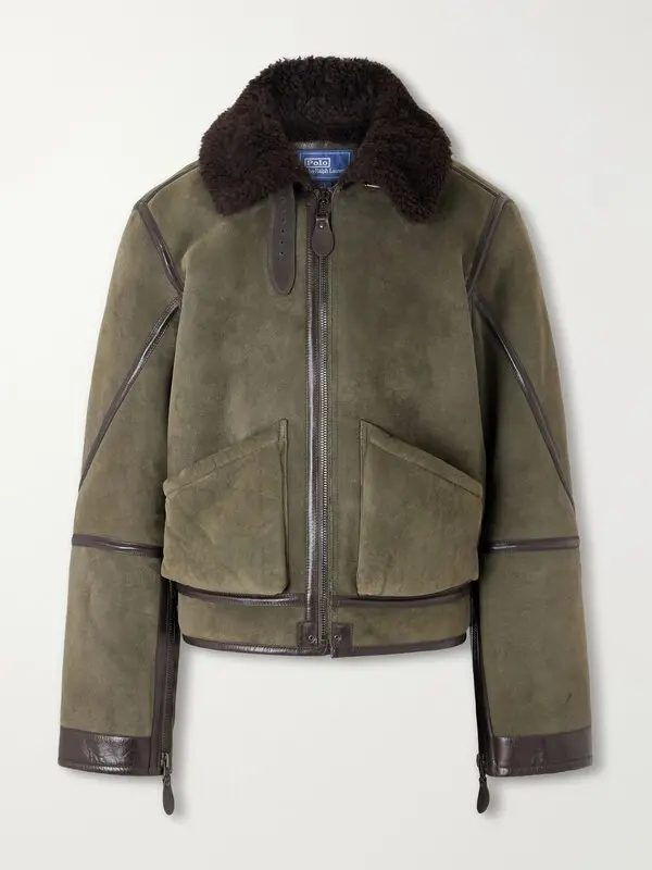 Polo Ralph Lauren Shearling Flight Jacket