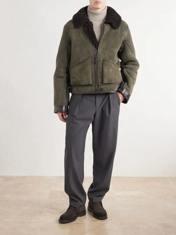 Polo Ralph Lauren Shearling Flight Jacket