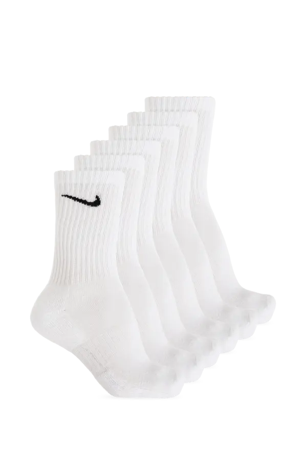 Nike Six-pack Crew Socks With Logo