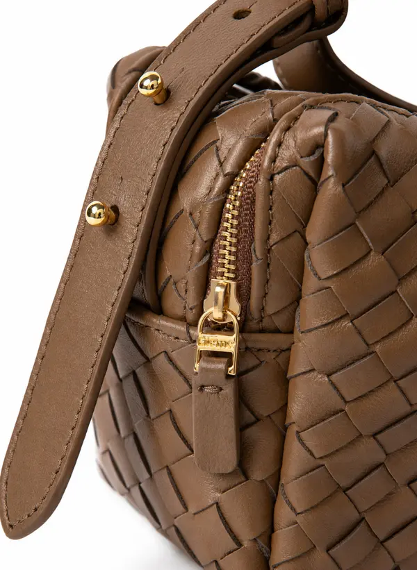 ELLEME Trousse Woven Leather Shoulder Bag