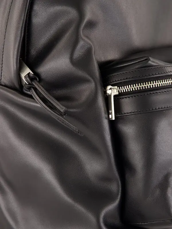 Saint Laurent City Backpack With Removable Tassels In Calfskin