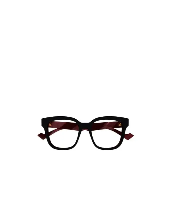 Gucci Square Frame Eyeglasses - Black