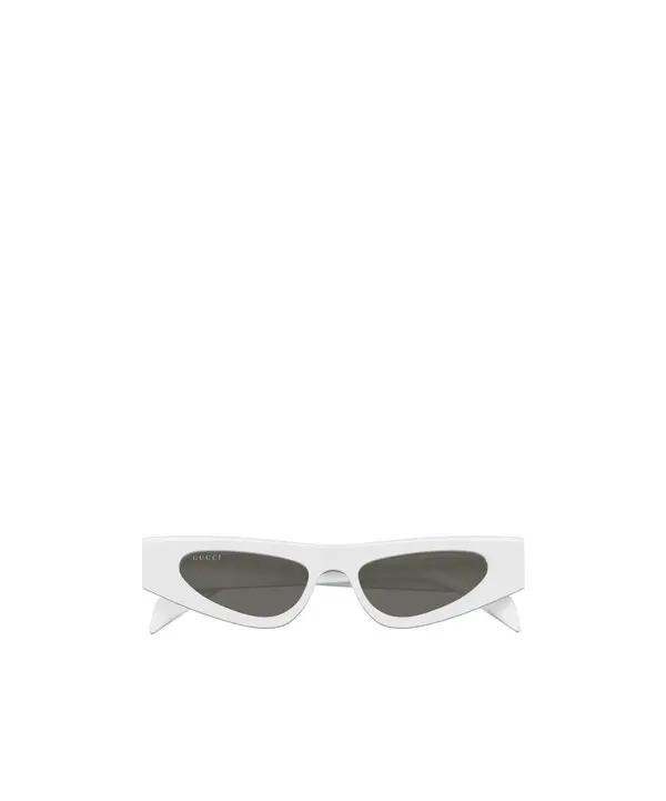 Gucci Cat Eye Frame Sunglasses - White