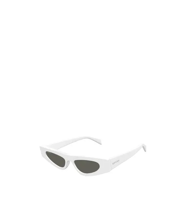 Gucci Cat Eye Frame Sunglasses - White