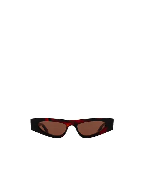Gucci Rectangular Frame Sunglasses - Havana