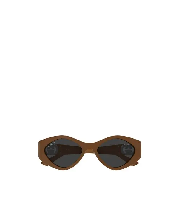 Gucci Geometric Frame Sunglasses