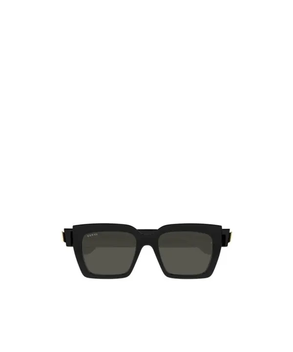 Gucci Geometric Frame Sunglasses - Black