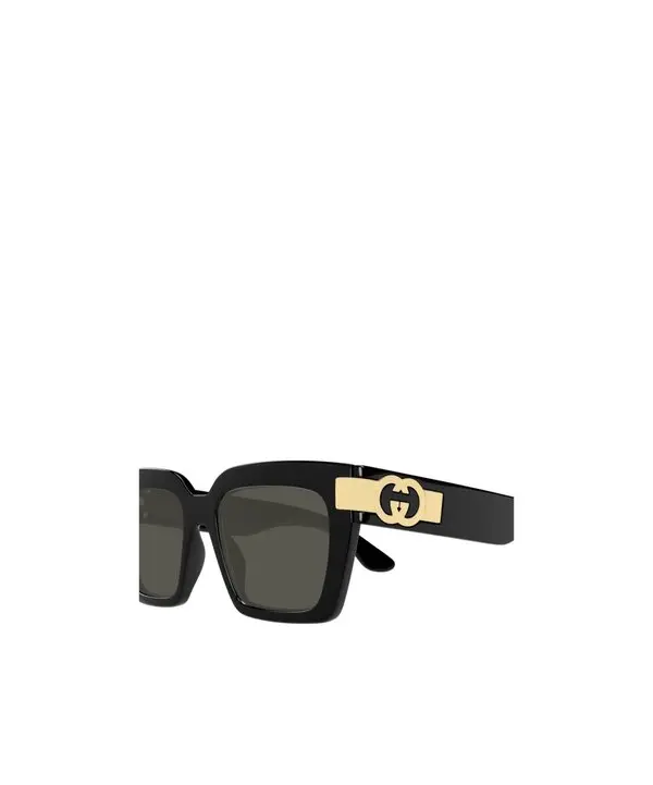 Gucci Geometric Frame Sunglasses