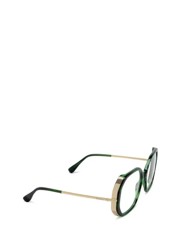 Max Mara Geometric Frame Eyeglasses