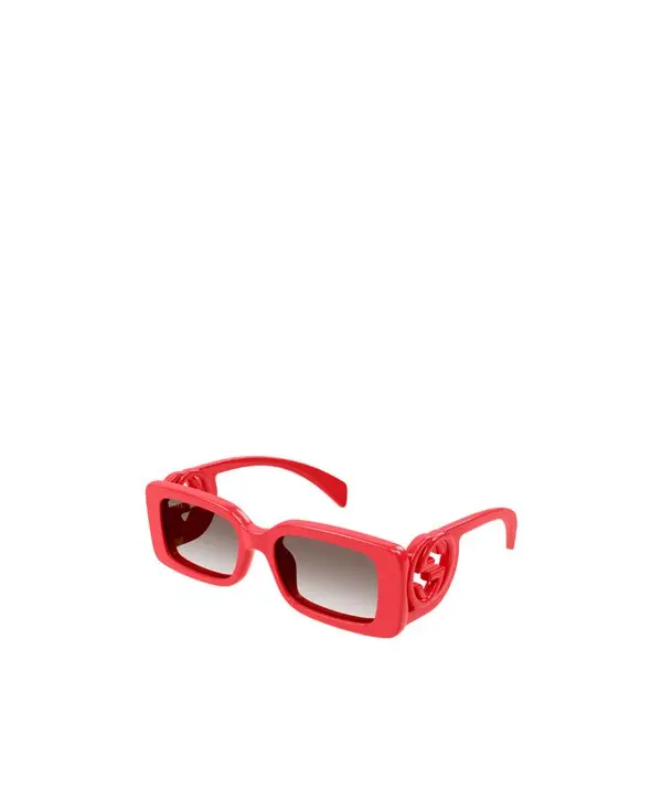 Gucci Rectangular Frame Sunglasses