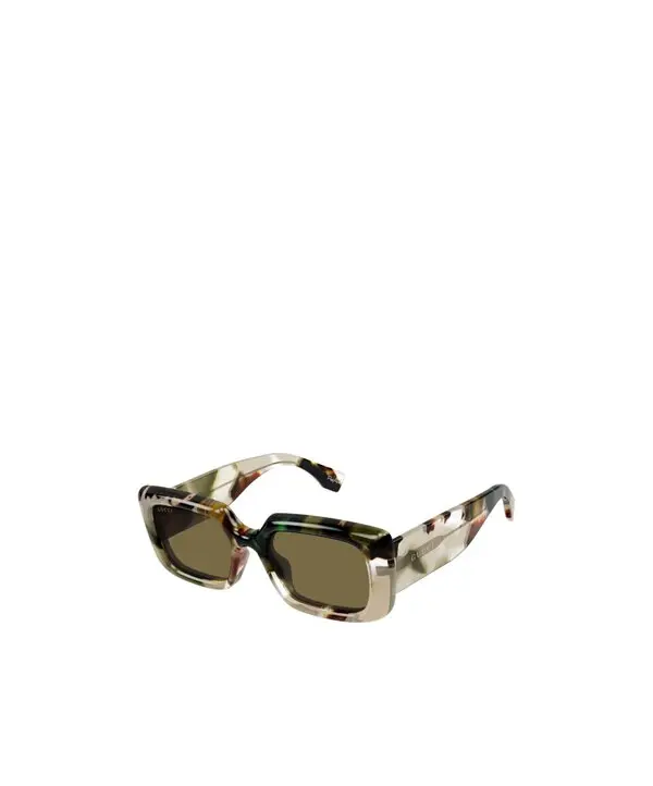 Gucci Rectangular Acetate Sunglasses