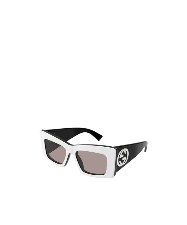 Gucci Rectangular Logo-detail Sunglasses