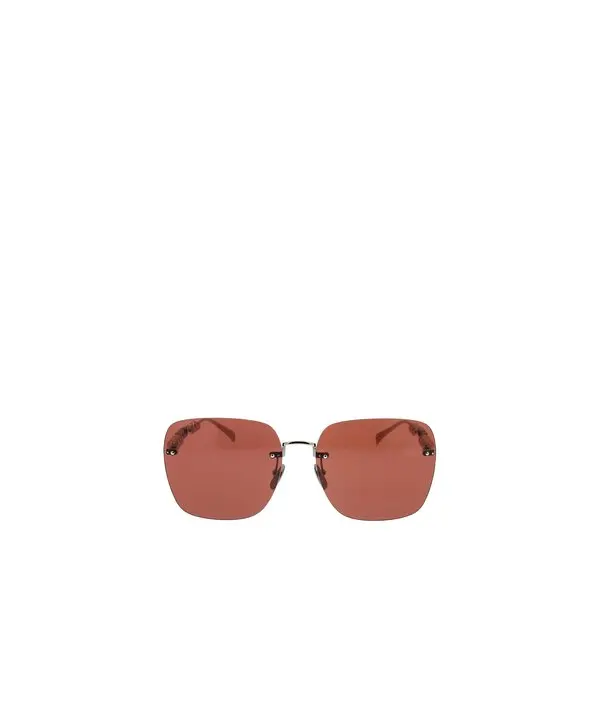 Gucci Square Frame Sunglasses - Brown