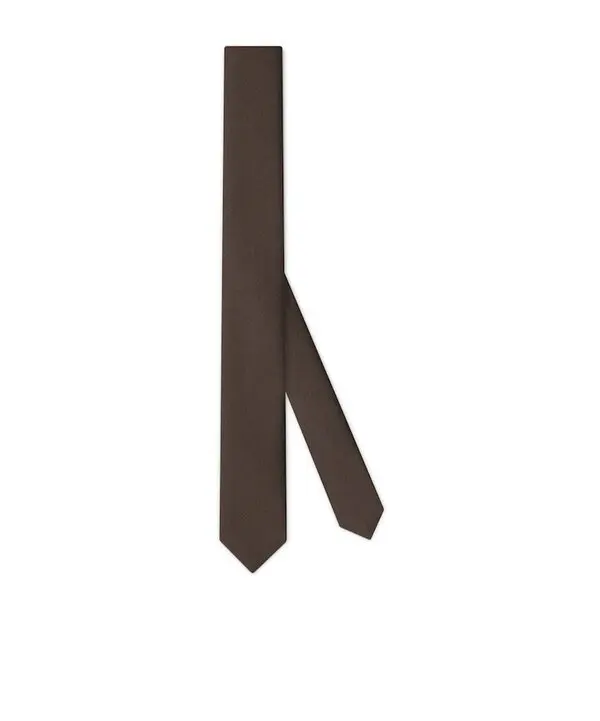 Gucci Wool Tie - Brown