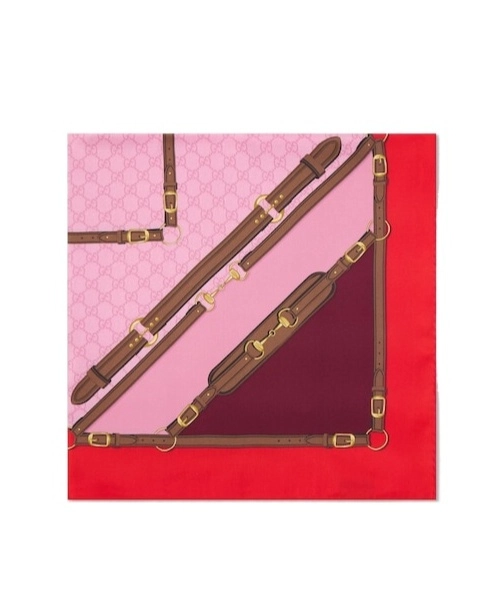 Gucci Printed Square Scarf